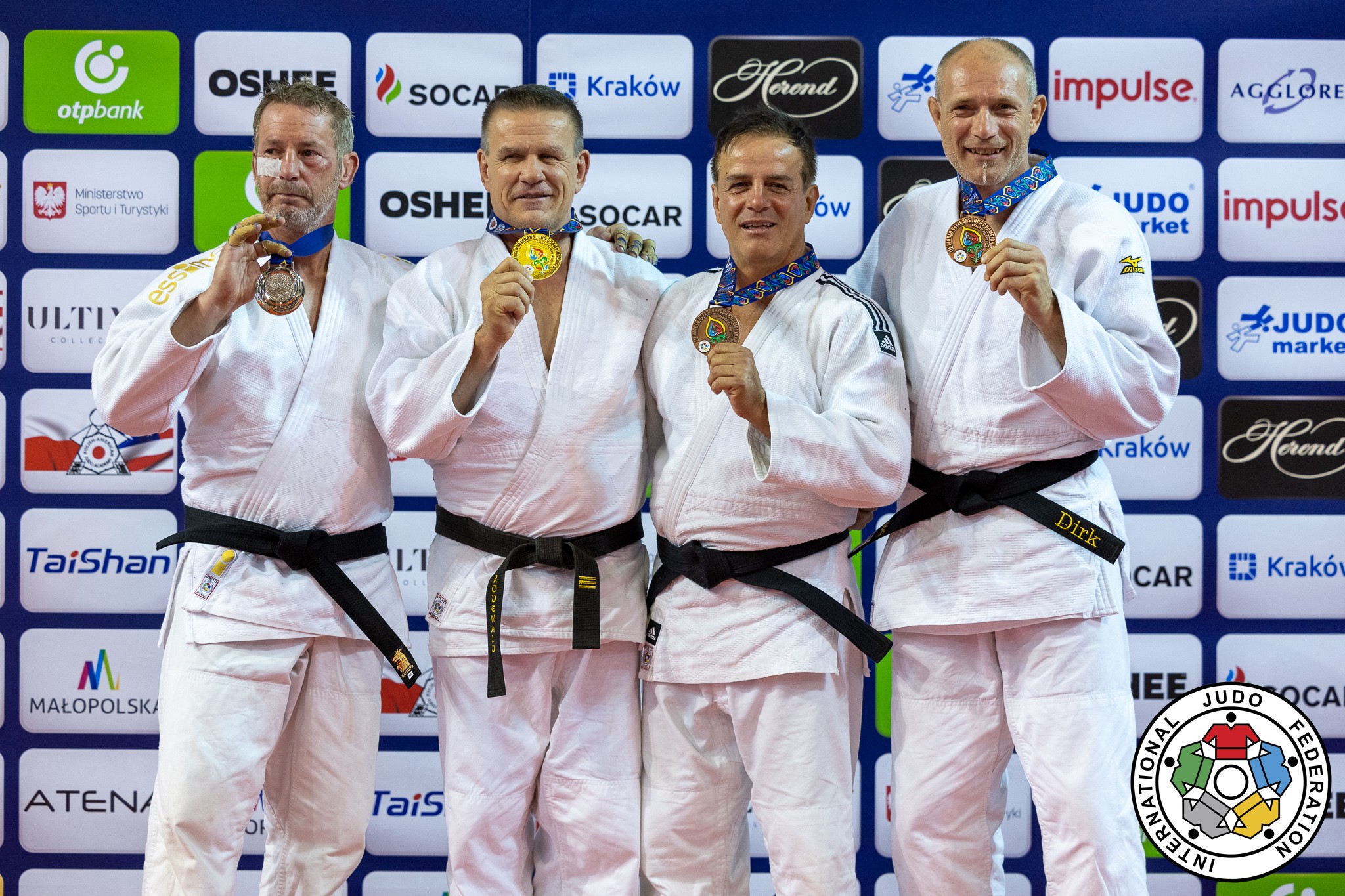 WK Veteranen: Belgen pakken 13 medailles – Judo Vlaanderen