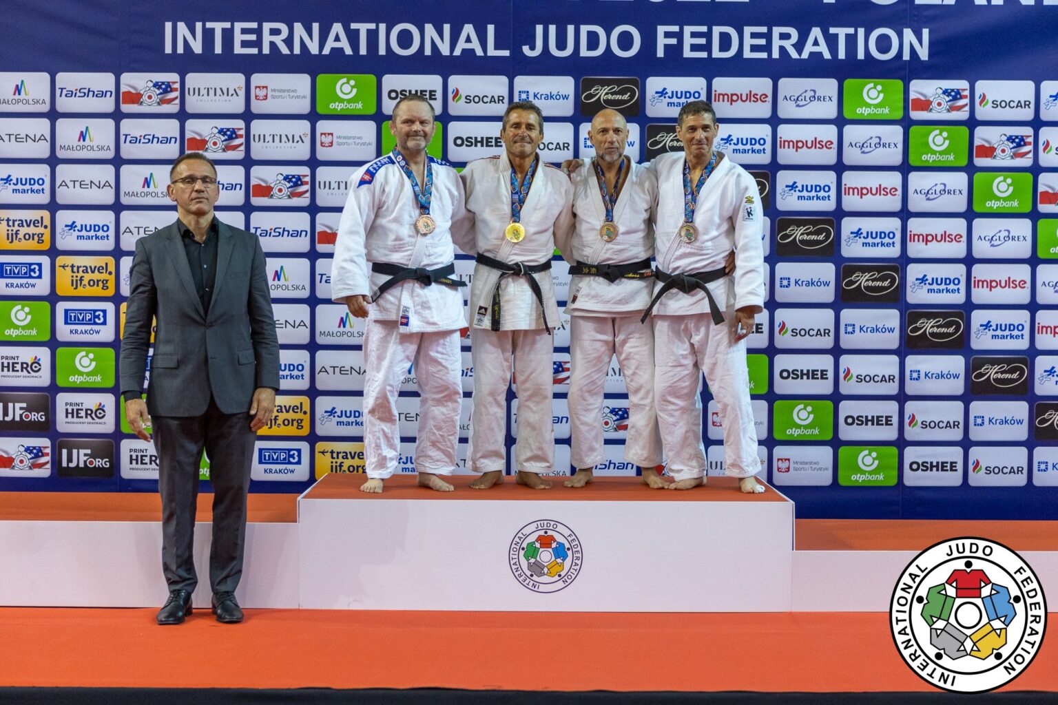 WK Veteranen: Belgen pakken 13 medailles – Judo Vlaanderen