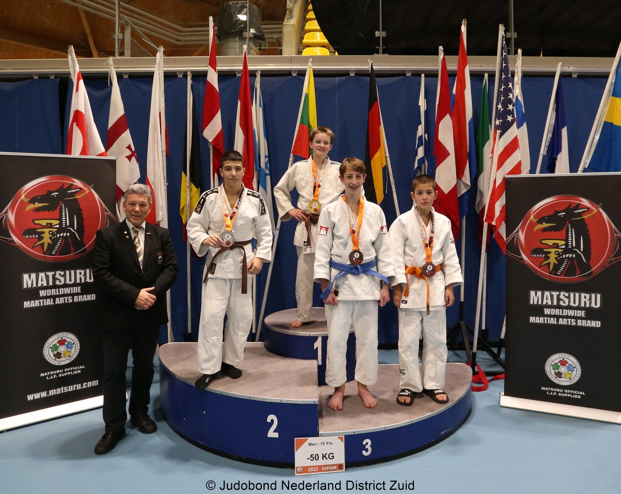 14 medailles voor JV-judoka’s op Matsuru Dutch Open – Judo Vlaanderen