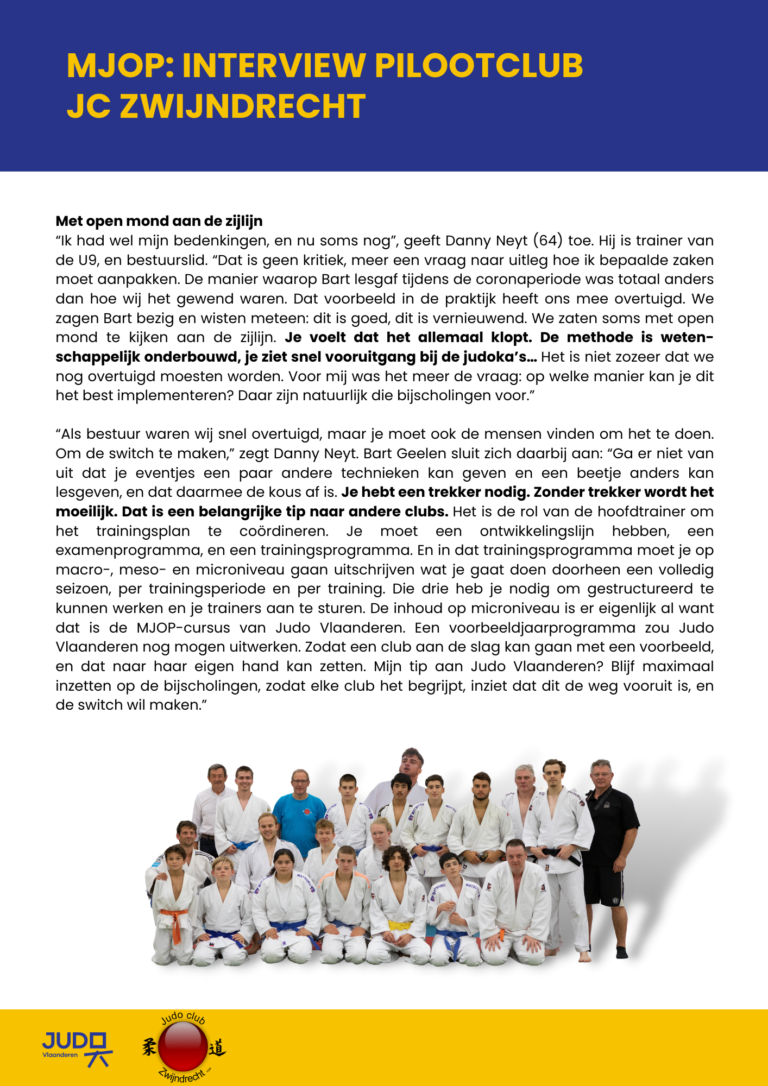 MJOP: Een gesprek met Bart Geelen en Danny Neyt van pilootclub JC ...